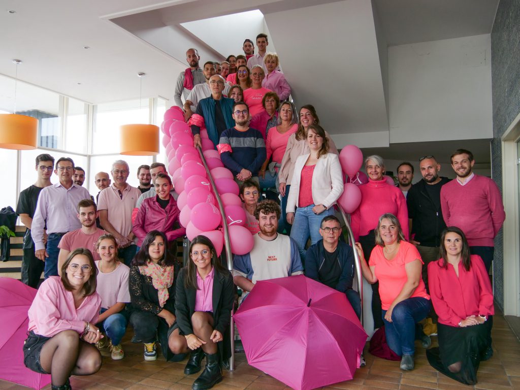 Burlat - Le groupe Burlat prend la couleur d’Octobre Rose